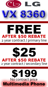 LG VX 8360 from The Phone Guys