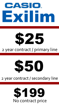 Casio Exilim from The Phone Guys